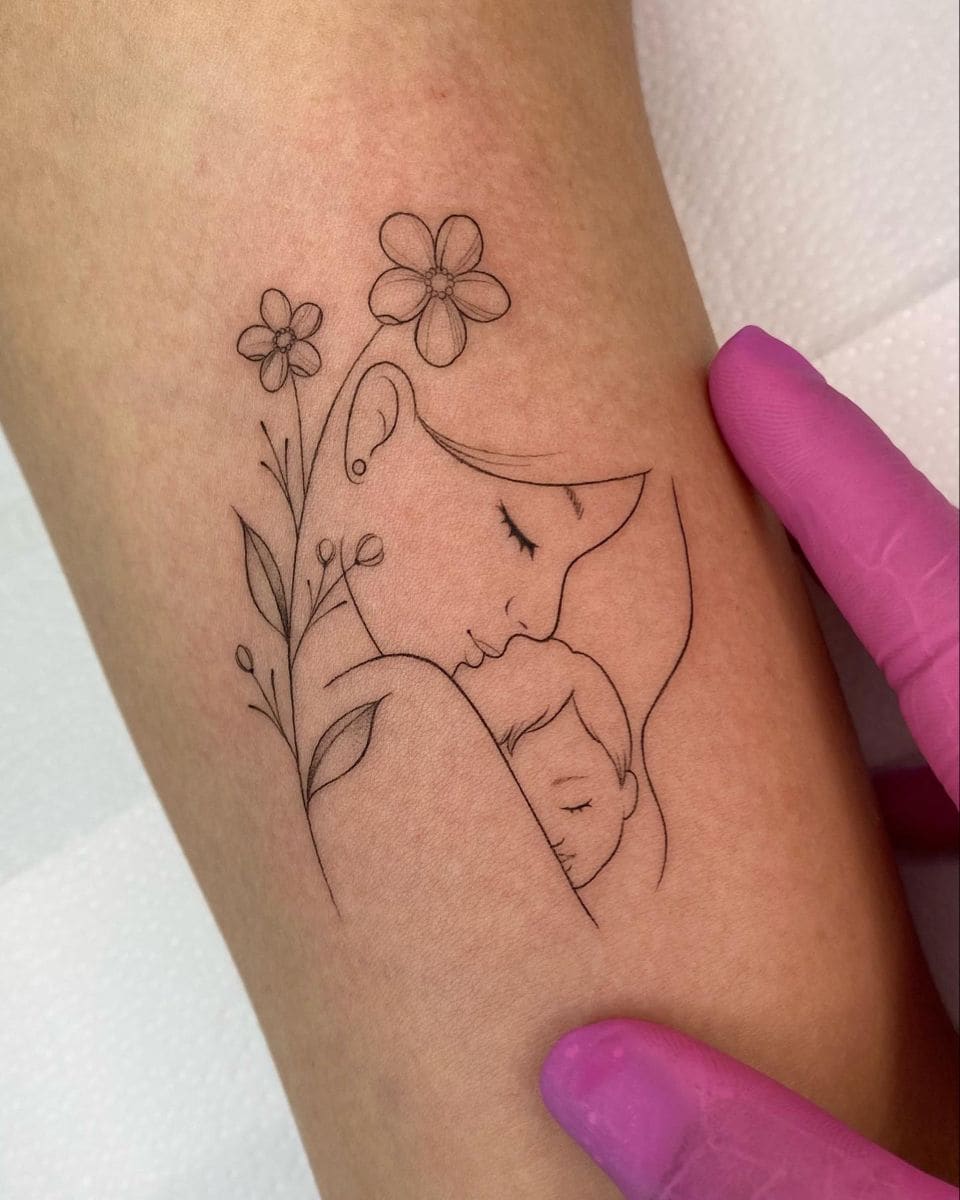 Descubra as 15 Mais Belas e Significativas Tatuagens de Mãe e Filho ...