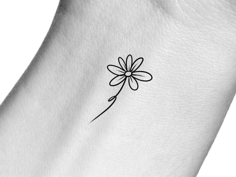 24 Tatuagens de Malmequer e Seus Significados Ocultos