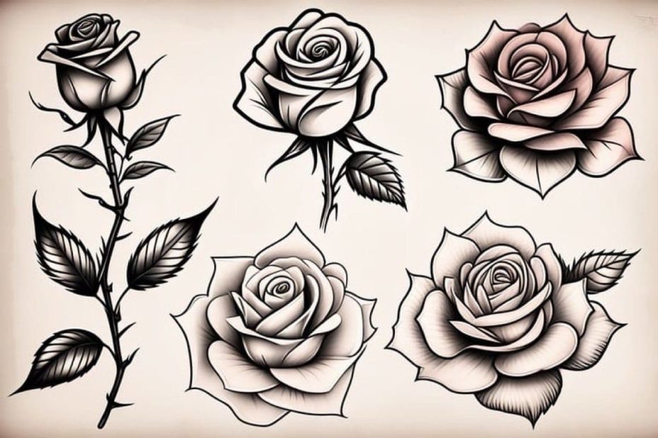 Tatuagens de Rosas e Seu Simbolismo: Uma Expressão de Beleza e ...